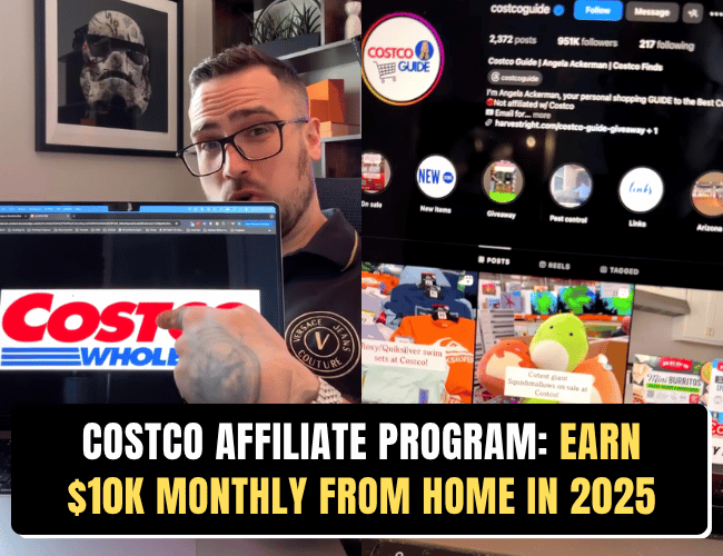 Costco Affiliate Program: Earn $10K Monthly From Home in 2025